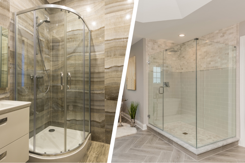 Is A Walk In Curved Shower Screen A Space Saving Option?