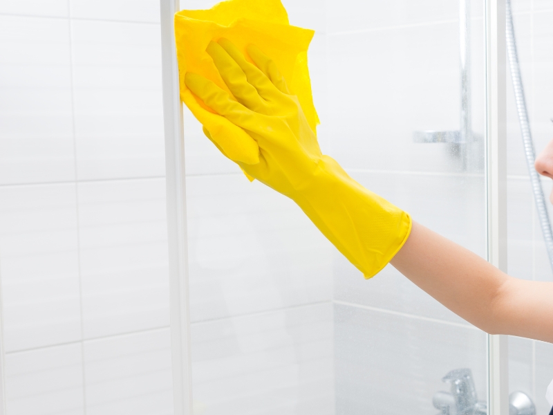 How To Remove Hard Water Deposits From Shower Glass?